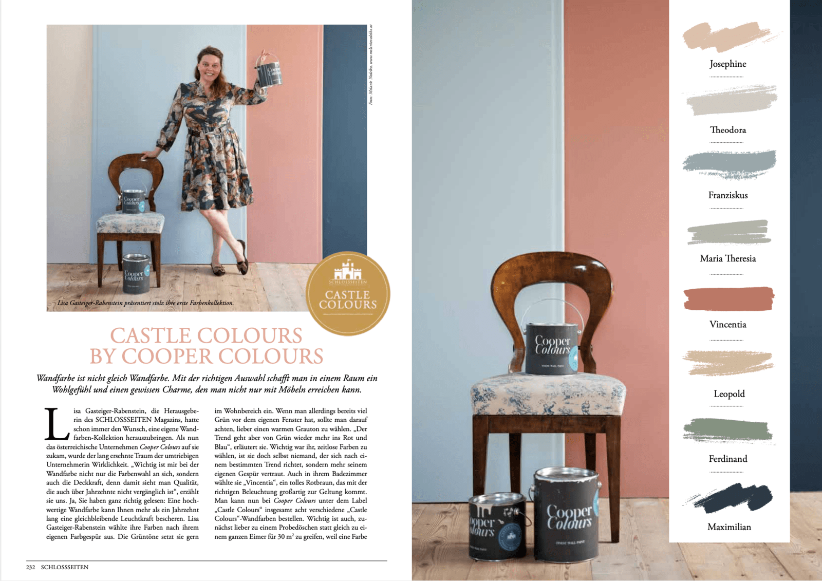 Article Castle Colours - Cooper Colours